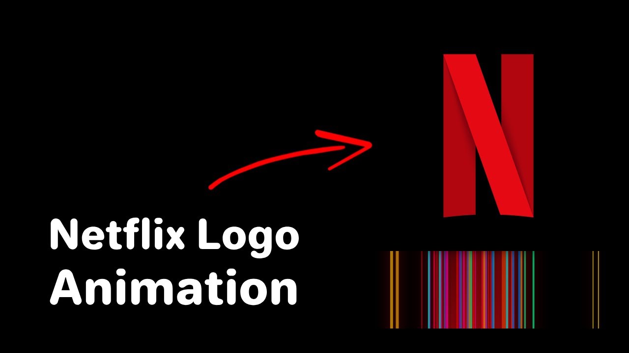 Netflix Logo Animation using HTML and CSS