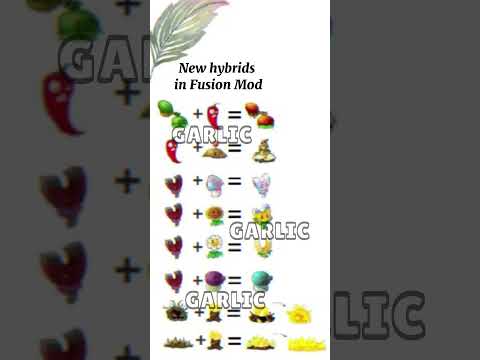 New hybrids in the update #fusion #fusionmod #hybrid #plantsvszombies #pvz #Updatemode #Update #PvZ