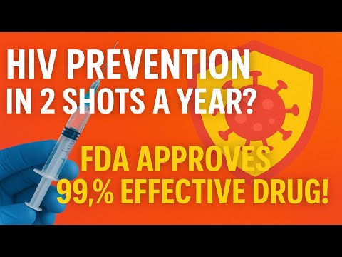 Lenacapavir: The 99.9% Effective HIV Prevention Injection Approved by FDA