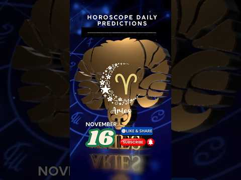 🙌LUCKY BREAK FOR ARIES ♈️- DAILY HOROSCOPE TODAY | NOVEMBER 16 2024 - ZodiacSign #Shorts #Short