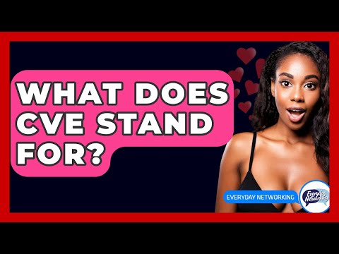 What Does CVE Stand For? - Everyday-Networking