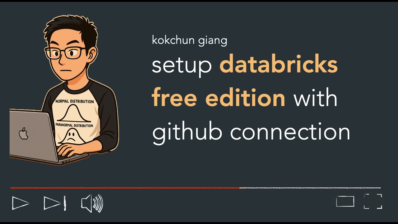 Databricks free edition setup with github integration