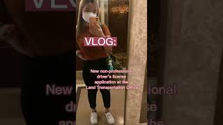 WATCH: Applying for a non-professional driver's license at the LTO