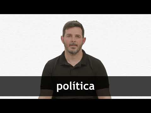 How to pronounce POL脥TICA in European Spanish