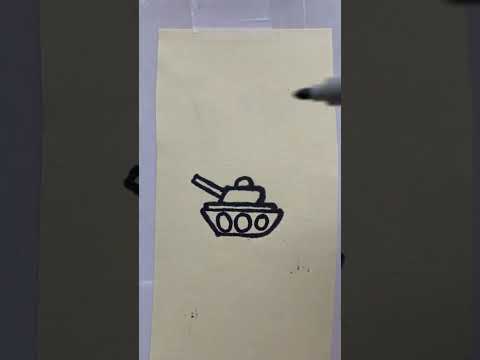 #tank #boom ##coloring #drawing #viral #fyp #satisfying #army #bang