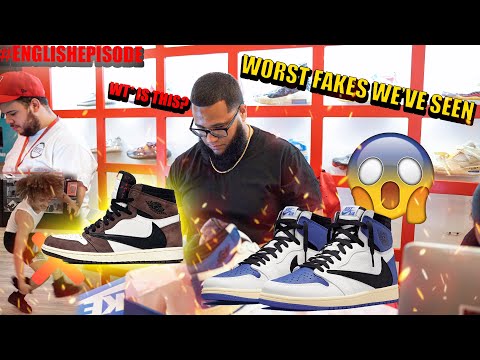 LEGIT CHECKING TRAVIS SCOTT JORDAN 1s OG & FRAGMENT! FOR CUSTOMERS! A day in the life!