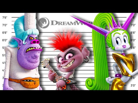 If Trolls Villains Were Charged For Their Crimes (DreamWorks Villains)