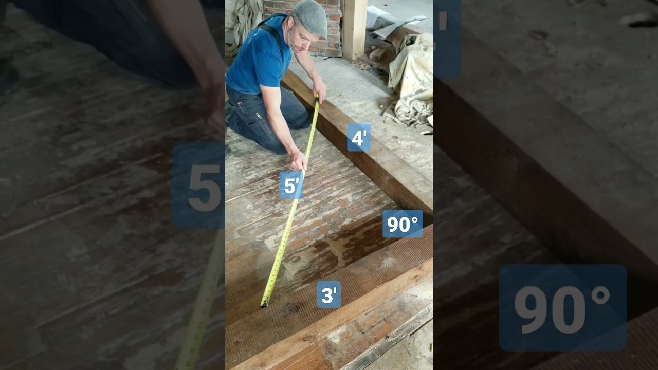 GET IT SQUARE.   3,4,5 Method