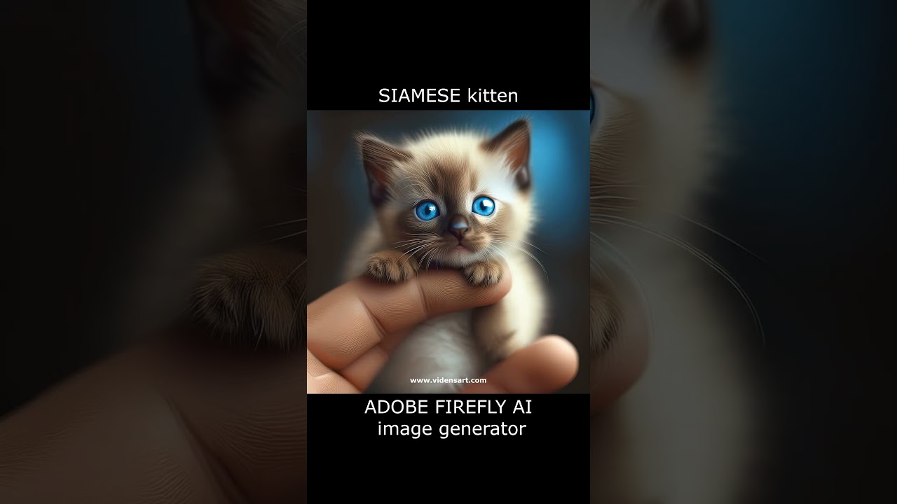 Siamese kitten Same prompts for AI image generator #freepik #Adobe #Leonardoai #kittl #siamesecats