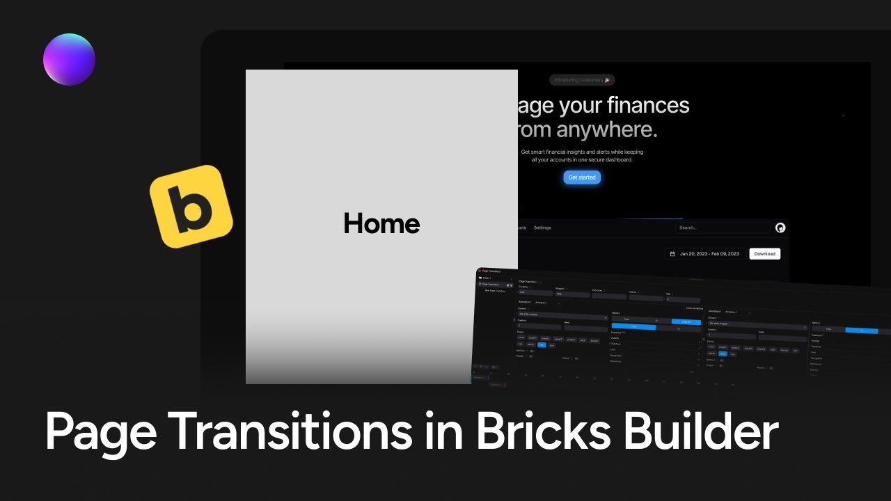 Page Transitions in Bricks Builder | Next Bricks Tutorial