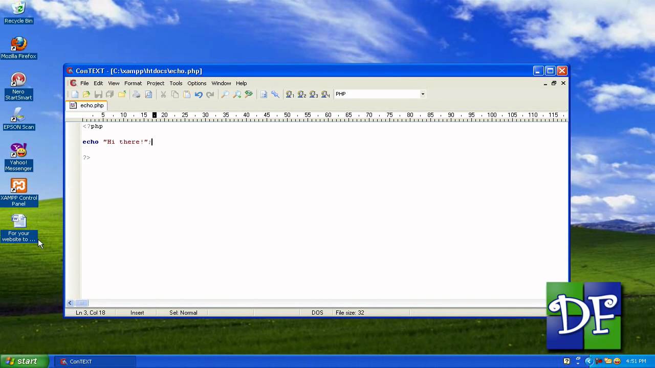 PHP tutorial 3 - php syntax and echo statement