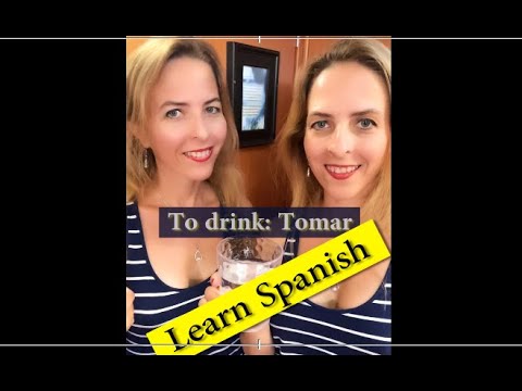Drink water (#Learn to say it in Spanish)
