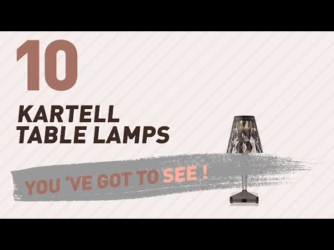 Kartell Table Lamps // New & Popular 2017