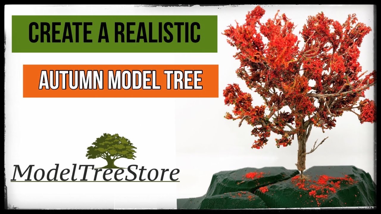 Create a Realistic Autumn Model Tree