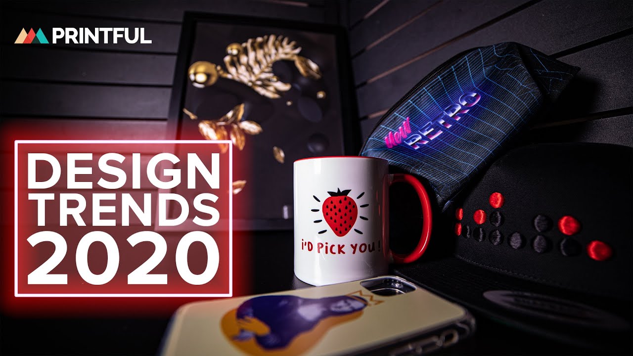 Top 5 Graphic Design Trends 2020 | Printful