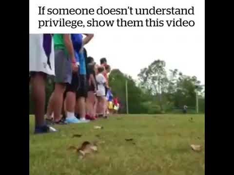 Head start in life... define white privilege