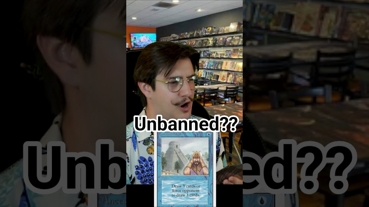 We should unban Ancestral Recall in EDH!! mtg cedh commander magic the gathering