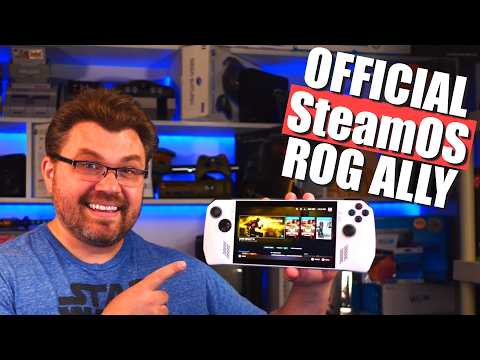 How To Install Official Steam OS on Asus ROG ALLY or ALLY X