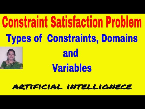 Constraint satisfaction problem || Types of constraints|| Heuristic techniques || AI