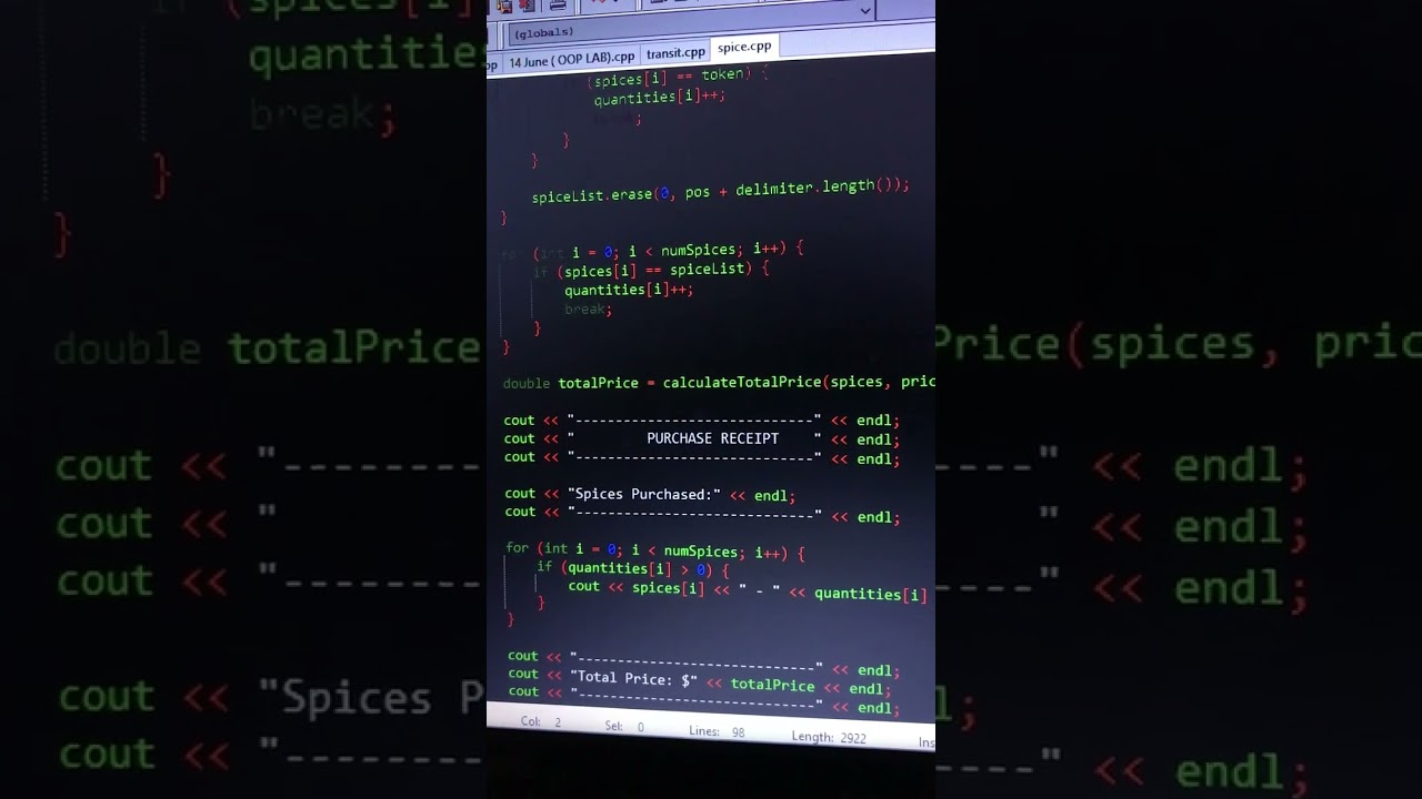 c++ spices #cpp #coding #code #codemasters #coderstokyo #codinglife #codingninja #coders #cplusplus
