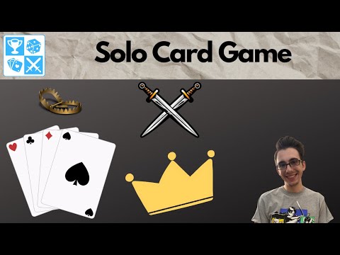 Pushing my luck in a dungeon! Dungeon Solitaire [Solo Card Game Playthrough]