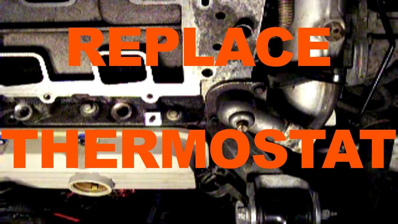 change car THERMOSTAT REPLACEMENT fast way - GM 3800 engine - 3.8 LITER V6