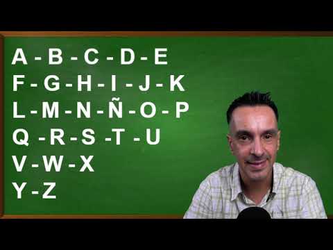 Spanish Grammar - Learning the Spanish alphabet - ABC