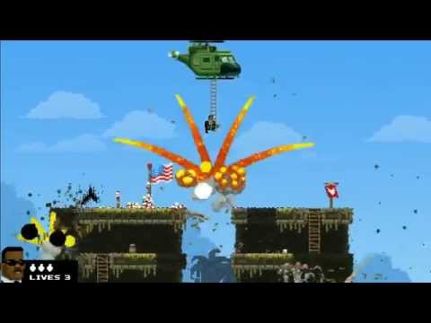 Steam Community :: Video :: Broforce level 1-1