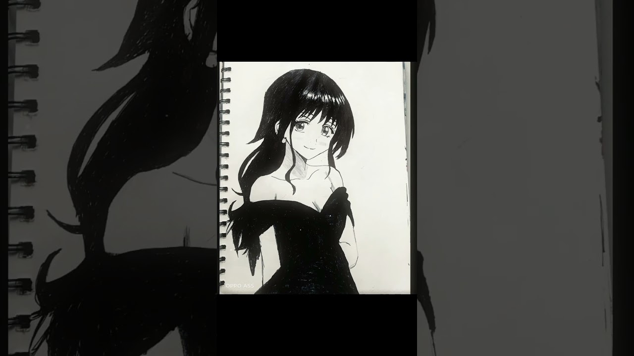 Kaoruko Waguri..🖤✨ #anime #art