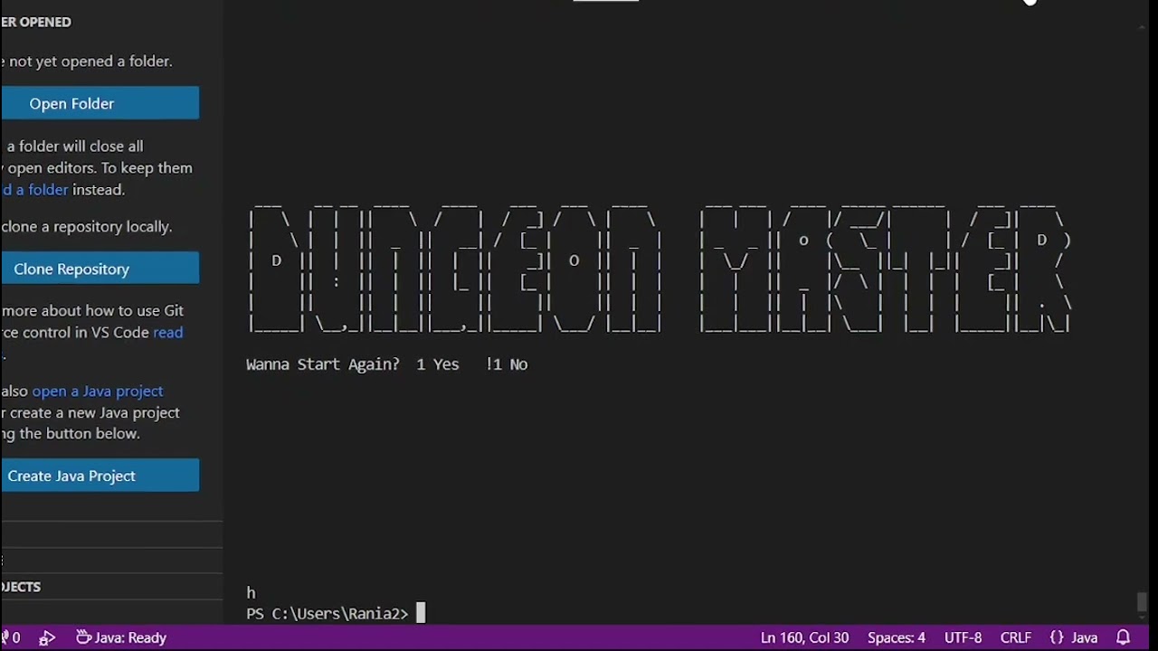 Dungeon Master Java Console Game Tutorial.