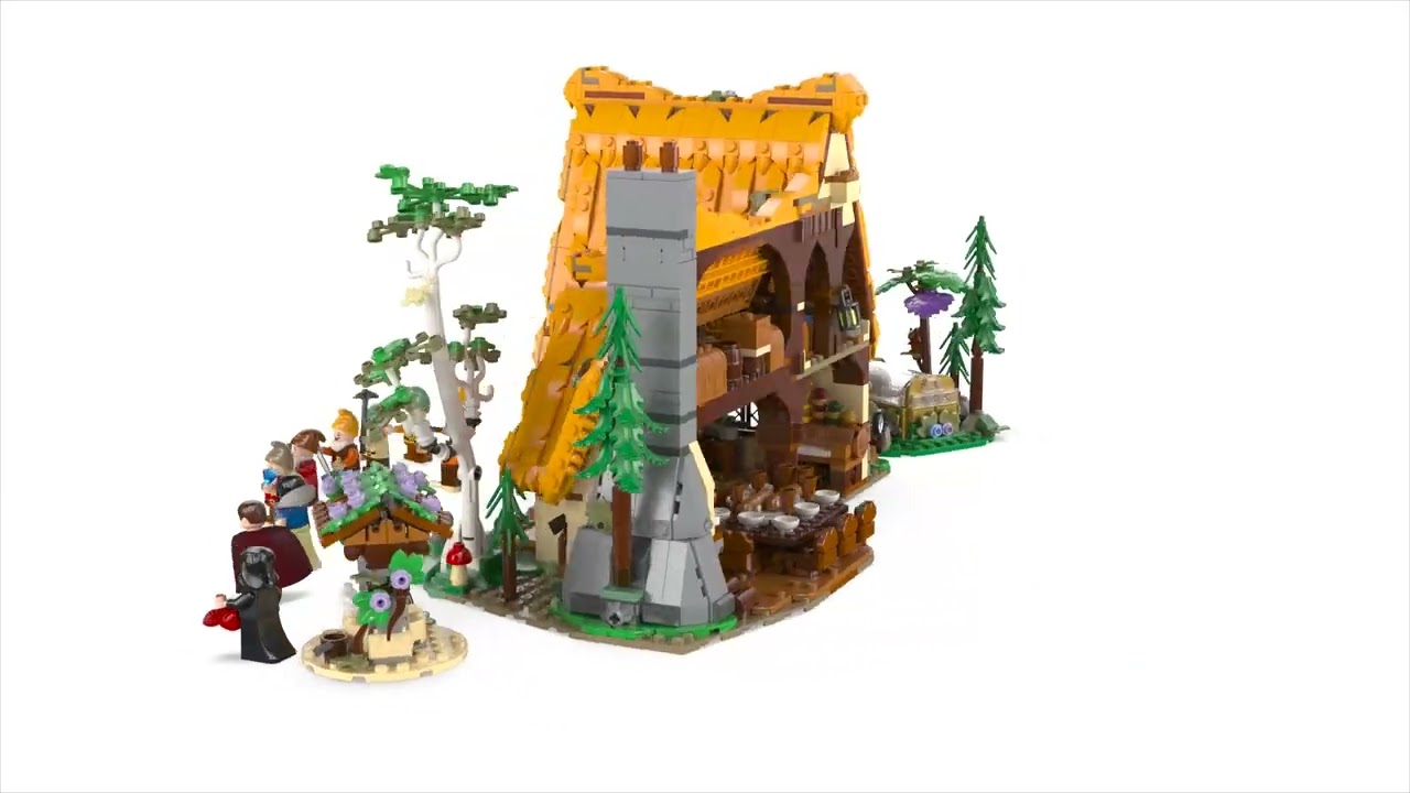 Set LEGO Disney Animation Cabaña de Blancanieves y los Siete Enanitos 43242