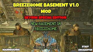 Breezehome Basement V2 at Skyrim Special Edition Nexus - Mods and Community