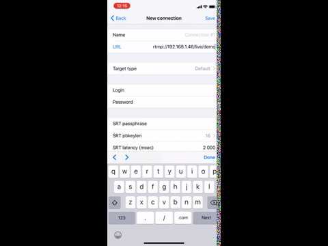 Larix Screencaster for iOS: setup and launch