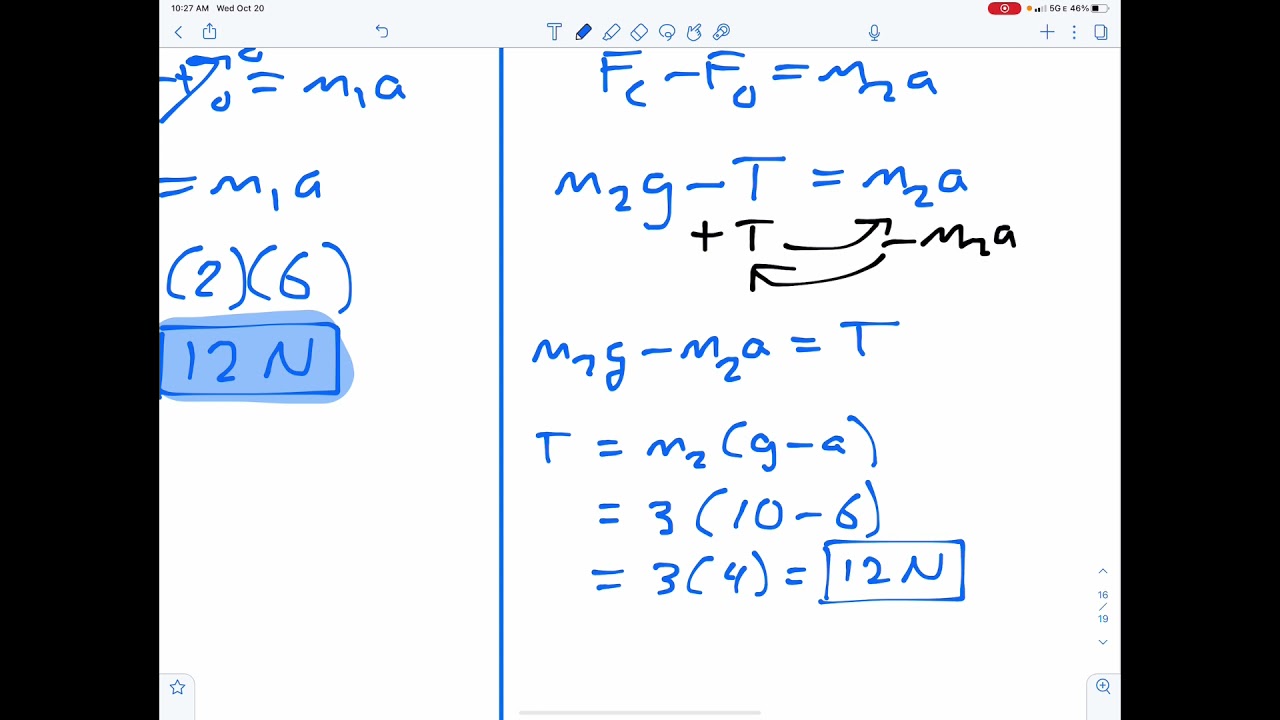 AP1 Dynamics Homework (Pulleys)