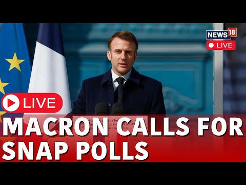 European Elections 2024 | President Emmanuel Macron Calls For Snap Election Live | France 24 | N18L