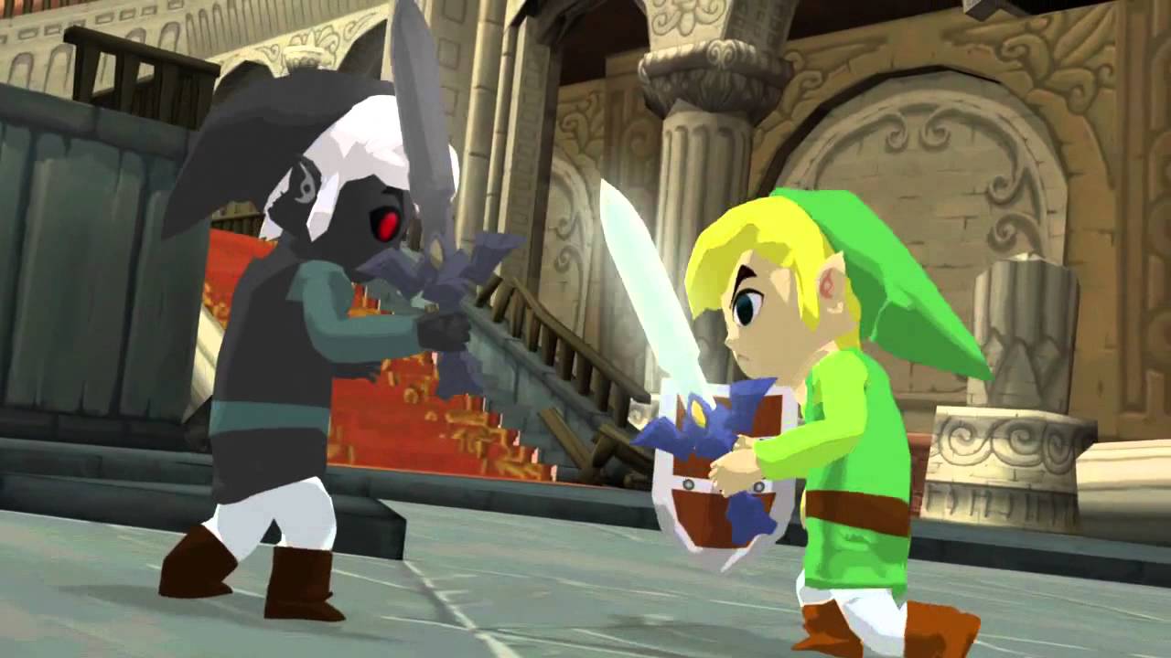 Link vs Dark Link windwaker
