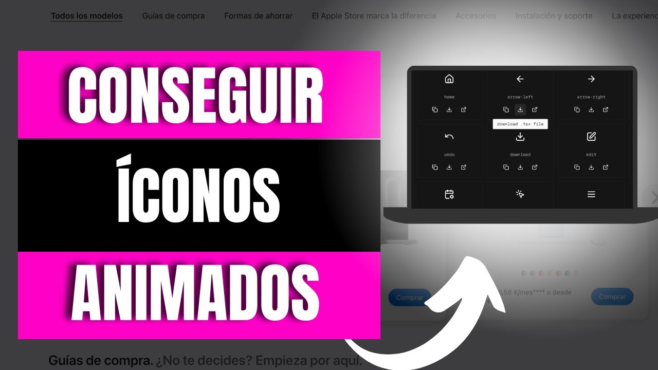 Consigue Iconos Animados Para Tus Diseños Gratis
