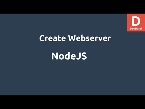 Learn NodeJS Create Webserver - Mind Luster