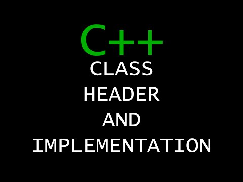 Learn C Programming Tutorial 74 Class Header And Implementation - Mind Luster