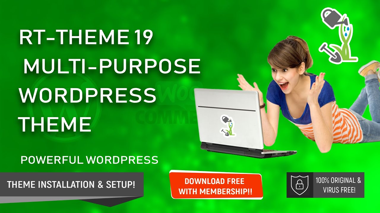How to use RT-Theme 19 Multi-Purpose WordPress Theme Installation & Demo Import Video Tutorial