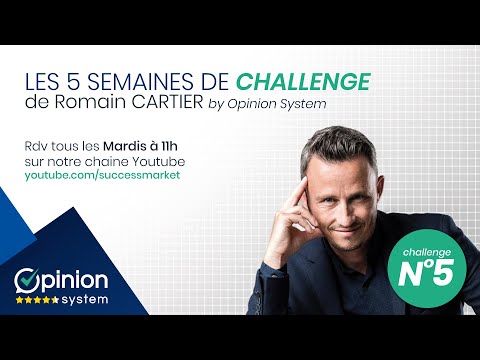 Challenge N°5 de Romain Cartier by Opinion System
