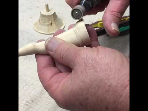 "Fra-gee-lay. That must be Italian." Carve the iconic leg lamp as an ornament for your holiday t...