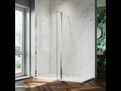 Walkin Shower Enclosure With 300mm Return Panels