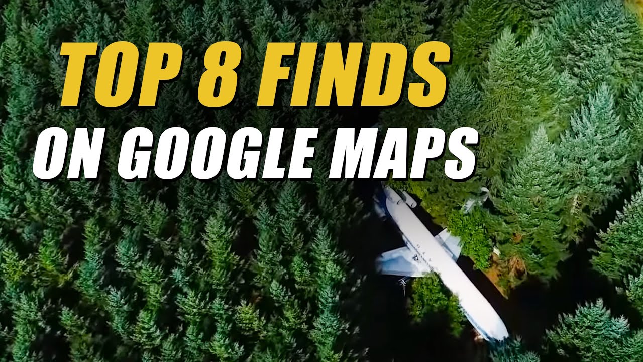 8 Finds on Google Maps: The History and Explanation of Unusual Objects on the Map
