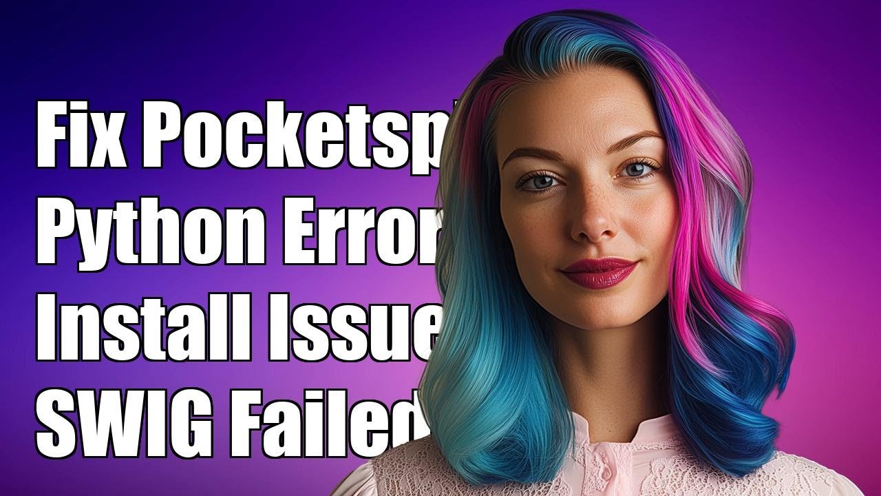 Fixing Pocketsphinx Python Module Installation Error: 'swig.exe' Failed