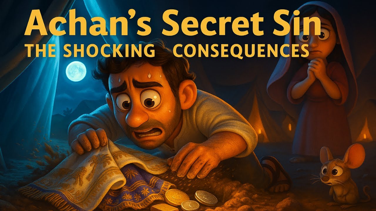ACHAN's SECRET SIN– The Shocking Consequences - AI Christian Animation Short film🔥🔥🔥🔥🔥