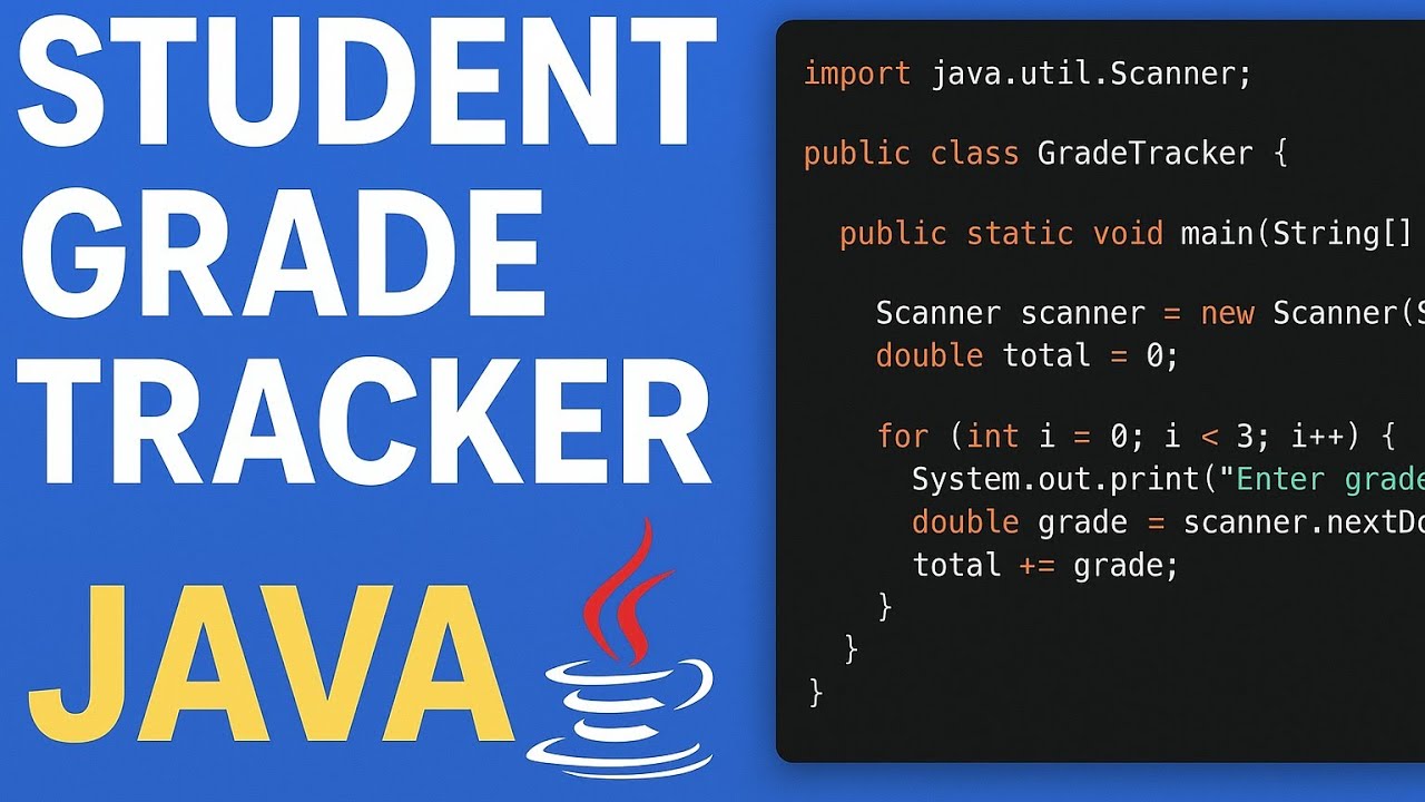 Student Grade Tracker in Java @CodeAlphaOfficial @HarshKSharma22 