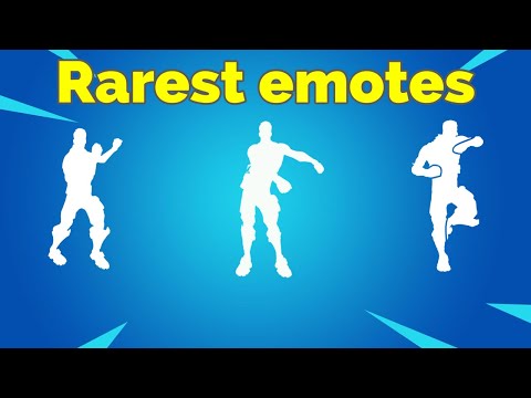 Rarest Fortnite emotes *2024*