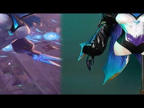 ROLECOS Game LOL Battle Bat Xayah Cosplay Costume LOL Xayah Uniform Halloween Women Jumpsuit with Cl