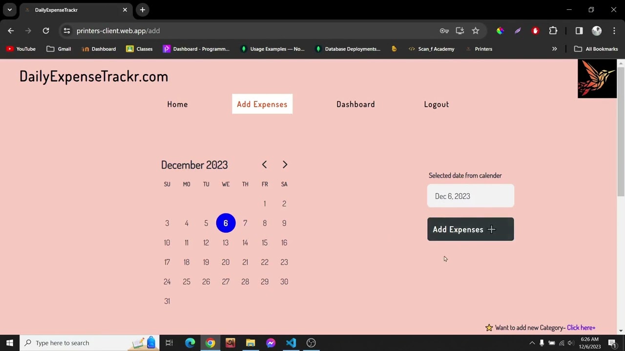 Building a Daily Expense Tracker Website with MERN: Overview : With Github Source Code